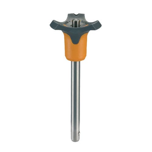 Pasador de liberación rápida con botón - EH 22380. series - HALDER France - de acero inoxidable