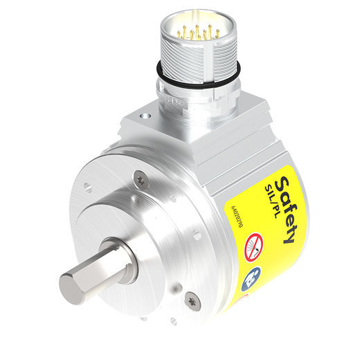 Encoder rotativo de seguridad - I_58+FS - TR-Electronic GmbH - incremental / con eje macizo / de ...