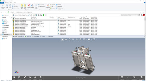 Software de calidad - PDM - SOLIDWORKS - de desarollo / de mando / de CAD