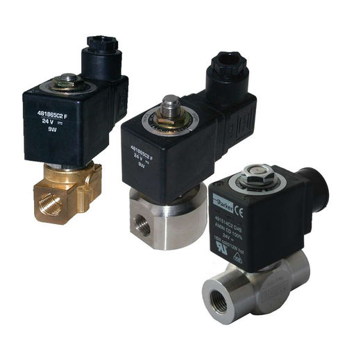 Electroválvula de control directo - Parker Fluid Control Division - Europe - de 2 vías / NC ...