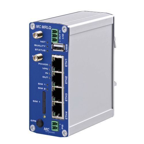 Router de comunicación - MC MRLQ4 - MC Technologies GmbH - Ethernet / LTE / USB