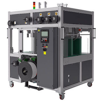 Flejadora escuadradora automática - SIG-CORR series - SIGNODE - para mercaderías / para cintas ...