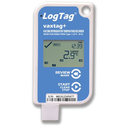 Data logger de temperatura - VAXTAG+ - Logtag - USB / con pantalla LCD ...