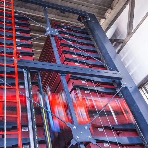 Almacén automático vertical - MATT TWINS - MATTER SRL - para productos ...