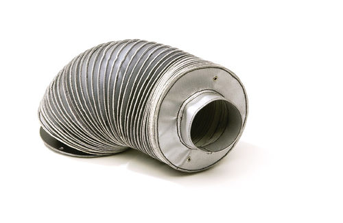 Fuelle de protección redondo - Alteyco - de tela recubierta / acordeón ...