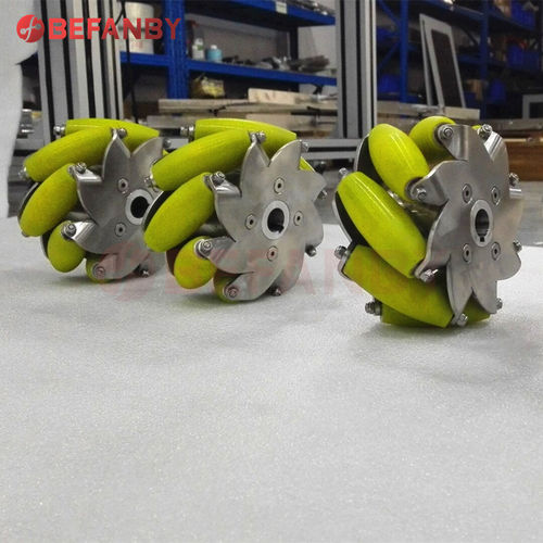 Rueda mecanum - BEFANBY - de caucho / de poliuretano / para cargas pesadas