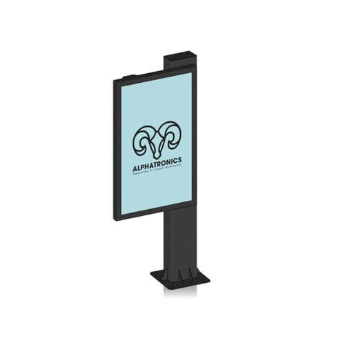 Panel de visualización LCD - Alphatronics - de color / 1920 x 1080 / 55"