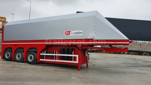 Semiremolque de 3 ejes - Gt Semi Trailers - de acoplamiento / para unidades de hormigón ...