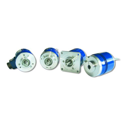 Encoder rotativo absoluto - EAM 58 F - Eltra S.p.a. - óptico / mecánico / 14 bits