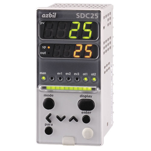 Controlador de temperatura digital - SDC25/26 - Azbil Europe NV - PID / mono-bucle / de calor