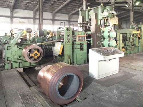 Línea de aplanado banda de cobre - MINO SPA