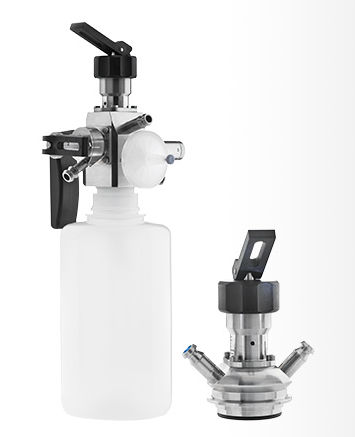 Válvula de toma de muestras - Evoguard GmbH - de tapón / manual / neumática