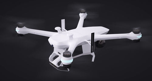 Dron de detección de gas - Skeyetech E2 - Azur Drones - cuadrirrotor / de inspección / de vigilancia