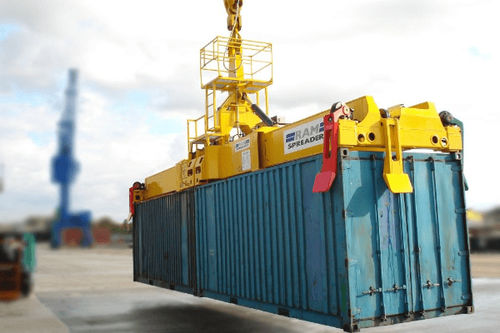 Spreader para contenedores - RAM2700 - Peiner - telescópico