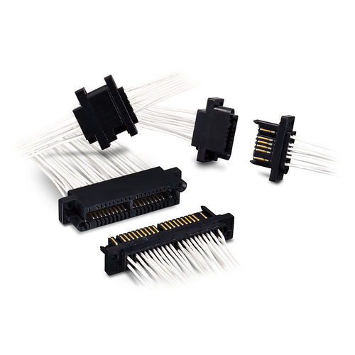 Conector de datos - QR/P4 Series - Hirose Electric Europe B.V. - FPC / hilo a tarjeta / rectangular