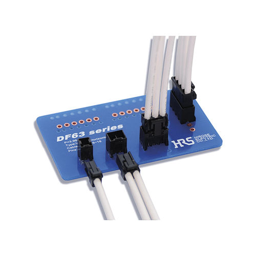 Conector hilo a tarjeta - DF63 series - Hirose Electric Europe B.V. - tarjetas-cables / paralelo ...