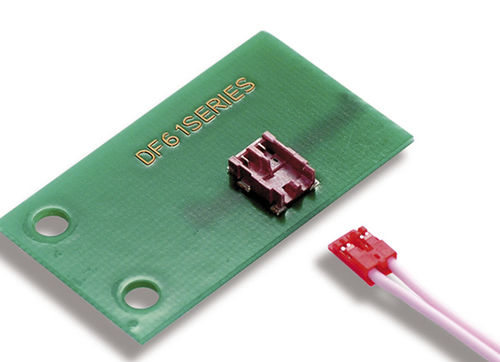 Conector hilo a tarjeta - DF61 series - Hirose Electric Europe B.V. - paralelo / de engaste ...