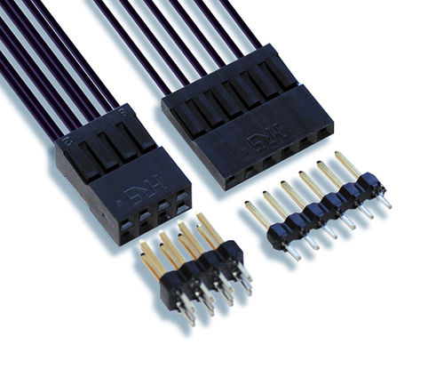 Conector de datos - A1/A2 series - Hirose Electric Europe B.V. - hilo a tarjeta / paralelo / recto