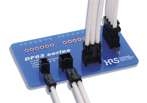 Conector hilo a tarjeta - DF63 series - Hirose Electric Europe B.V. - PCB / paralelo / de bloqueo