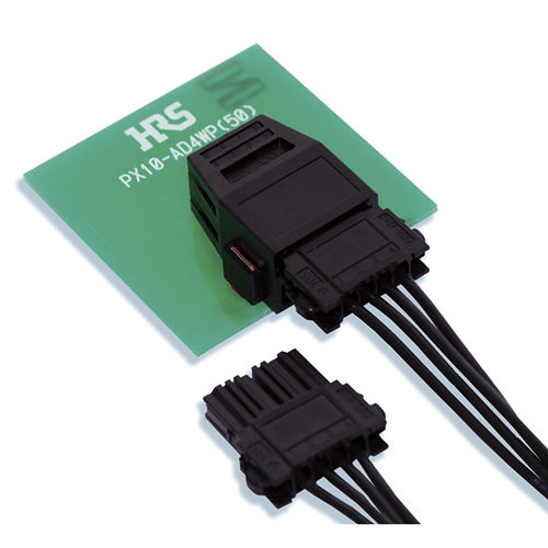 Conector de alimentación eléctrica - PX series - Hirose Electric Europe B.V. - hilo a tarjeta ...