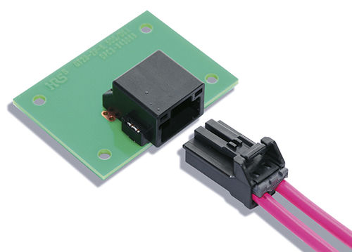 Conector hilo a tarjeta - GT28E series - Hirose Electric Europe B.V. - rectangular / para ...