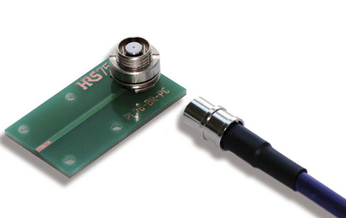 Conector de datos - PL76 series - Hirose Electric Europe B.V. - coaxial / SMT / circular