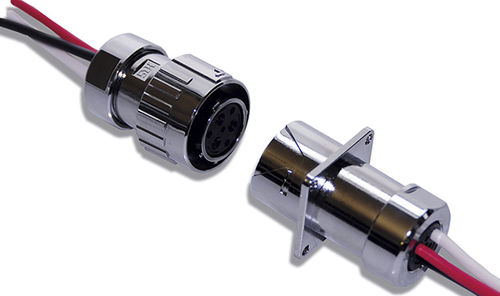 Conector circular - HR43 series - Hirose Electric Europe B.V. - de datos / para batería