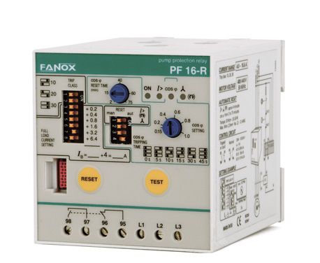 Relé de sobrecarga - PF-16R - FANOX ELECTRONIC - de fases / de ausencia ...