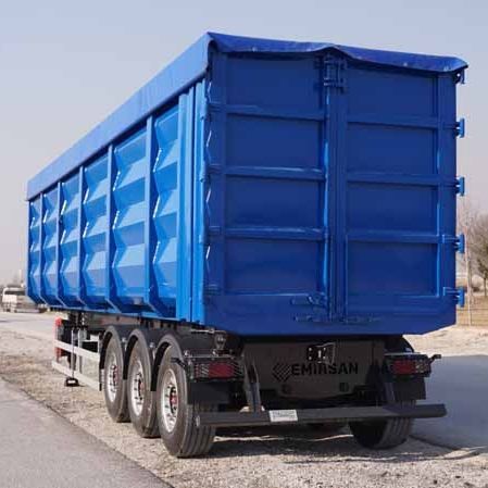 Semiremolque volquete - Emirsan Trailer - de 3 ejes / de acoplamiento