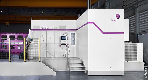 Fresadora CNC 5 ejes - Forest-Liné Aerostar - Fives Machining ...