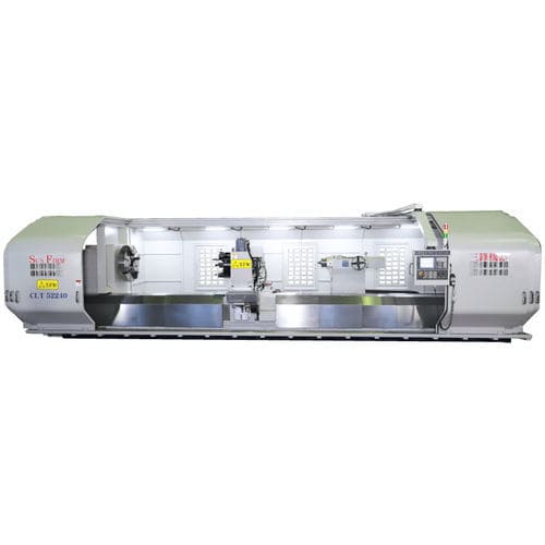 Torno CNC - CLT series - SUN FIRM MACHINERY IND. CO., LTD. - horizontal / 2 ejes / de 2 husillos
