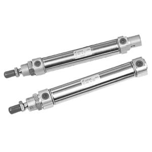 Cilindro neumático - IU - Jufan Industrial Co., Ltd. - de acero inoxidable / ISO 6432 / estándar