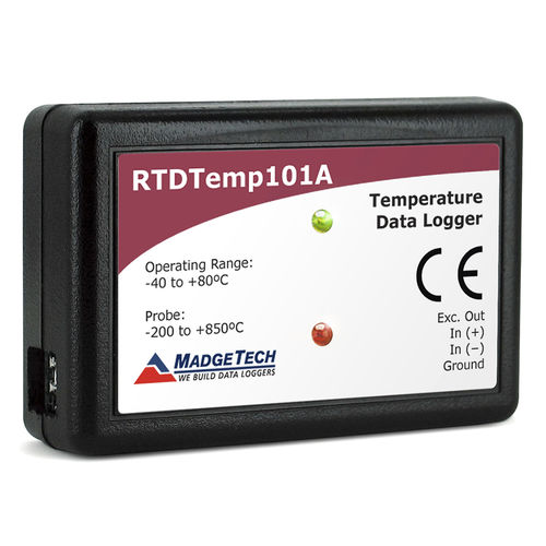 Registrador de datos de temperatura - RTDTemp101A - MadgeTech - con interfaz PC / sin pantalla ...
