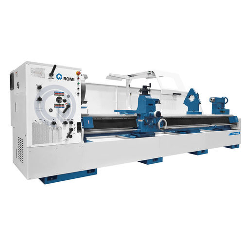 Torno convencional - ES 40 series - Romi - horizontal / 2 ejes / rígido