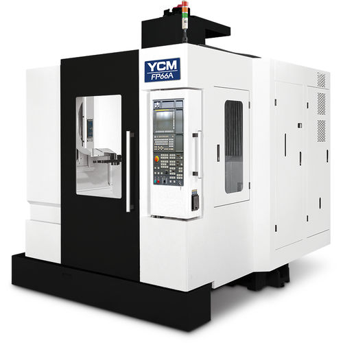 Centro de mecanizado CNC 3 ejes - FP66A - YCM (Yeong Chin) - vertical / de doble columna / BBT40