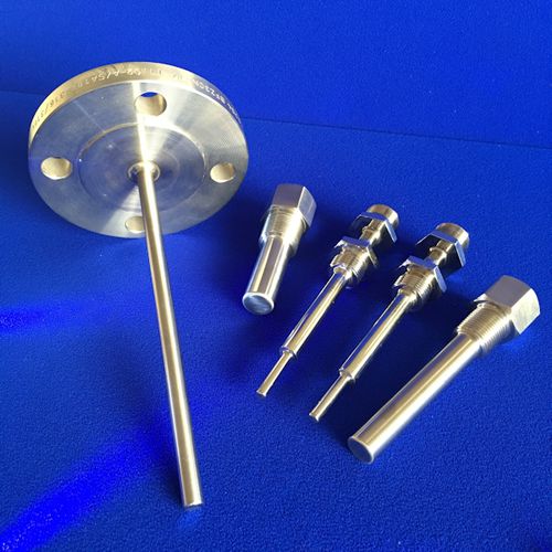 Termopozo con brida - MTW - Thermal Detection - roscado / de acero ...