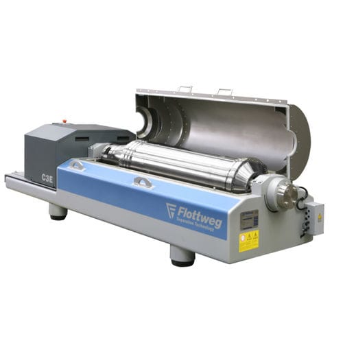 Decantador centrífugo - C3E - Flottweg SE - de espesamiento de lodos / para deshidratación de ...