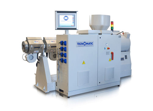 Extrusora de un husillo - DN 45 - 75 | ZEUS - Tecnomatic - para PE