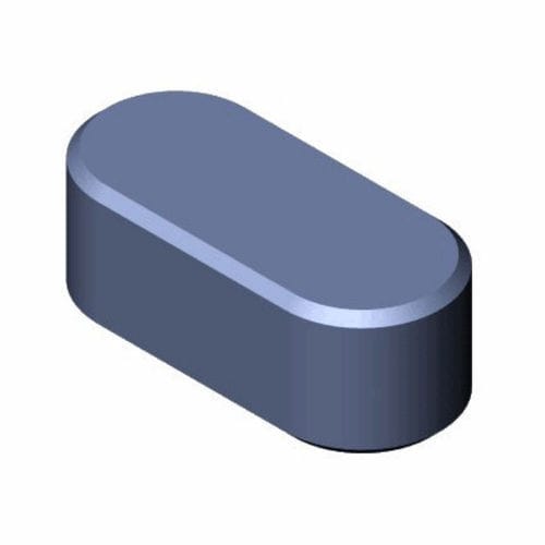 Chaveta DIN 6885 A - Form A series - Chiavette Unificate S.p.A.