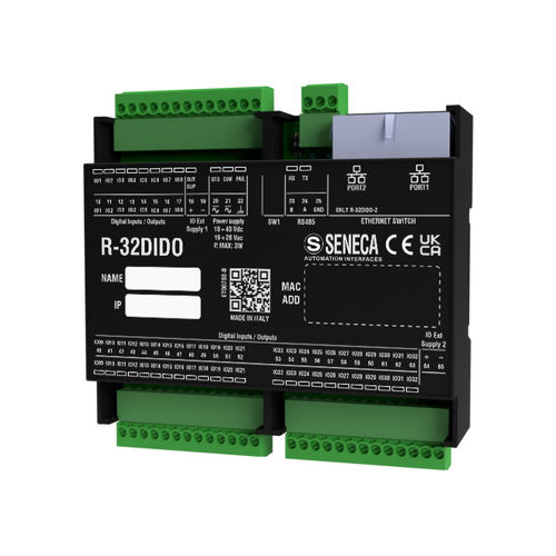 Módulo E/S digital - R-32DIDO - SENECA | AUTOMATION INTERFACES - Ethernet / LAN / Modbus RTU