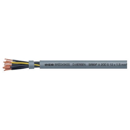 Cable eléctrico libre de halógenos - SABIX® A 200 FRNC - SAB BROECKSKES GMBH & Co. KG - de ...
