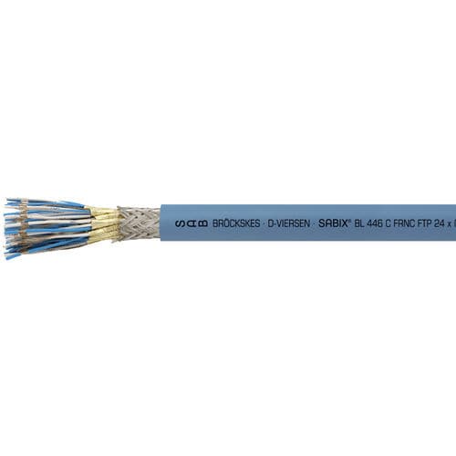 Cable eléctrico libre de halógenos - SABIX® BL 446 C FRNC FTP - SAB BROECKSKES GMBH & Co. KG ...