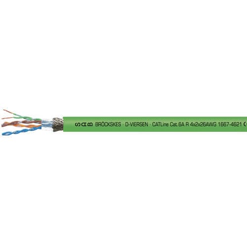 Cable eléctrico CAT 6a - 16674621 - SAB BROECKSKES GMBH & Co. KG - de datos / Ethernet / aislado