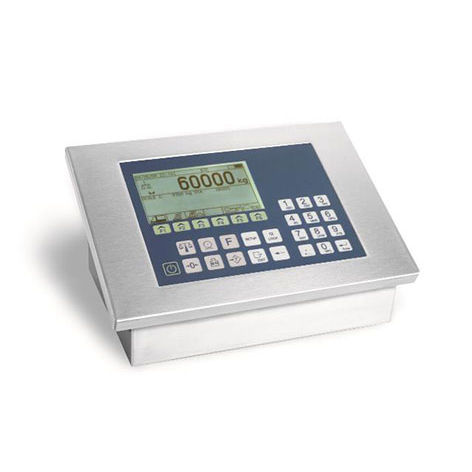 Indicador de pesaje con visualizador gráfico LCD - MATRIX II - UTILCELL ...