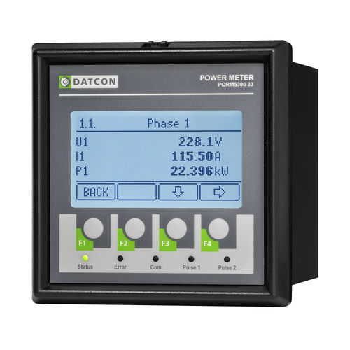 Vatímetro multifunción - PQRM5300 33 - Datcon Ipari Elektronikai Kft ...