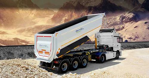Semiremolque volquete - U-Type - AKYEL TREYLER MAKINE SAN. VE TIC.LTD ...