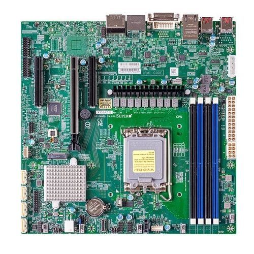 Placa madre micro-ATX - X13SAZ-Q - SUPERMICRO - Intel® Celeron® / Intel® Core i3 / Intel® Core i5