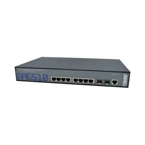 Conmutador Ethernet administrable - AMG510-8GAT-2S-P210 - AMG Systems - 10 puertos / Gigabit ...