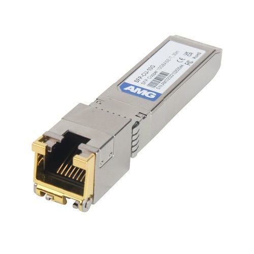 Transceptor Ethernet - SFP-CU-10G - AMG Systems - de vigilancia / SFP / de datos