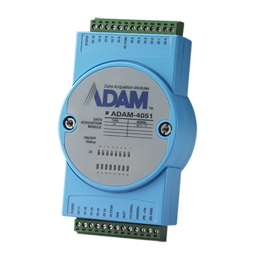 Módulo de entrada digital - ADAM-4051 - ADVANTECH - Modbus RTU / RS-485 / 16 canales